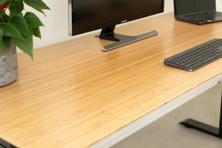 Stand Desk Essential - Bamboo - Stand Desk NZ